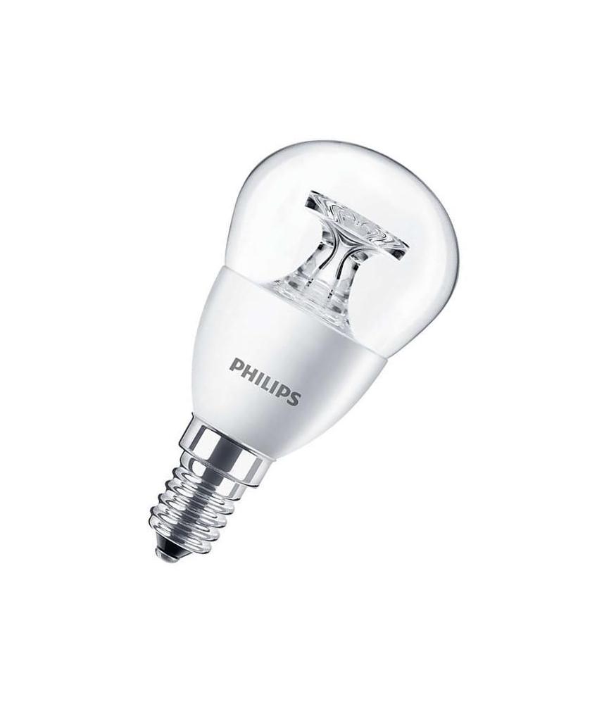 Classic Mini LEDlustre ND 5.5 40W, Warm White mini Corepro 220V 827 P45 CL E14, Philips