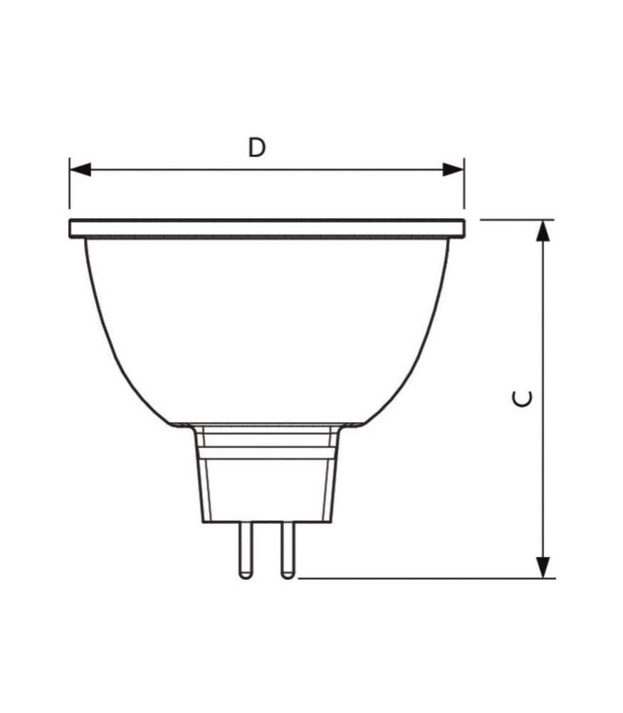 LED Lamp Master ExpertColor 6.5 35W 12V GU5.3 Dimm GU4