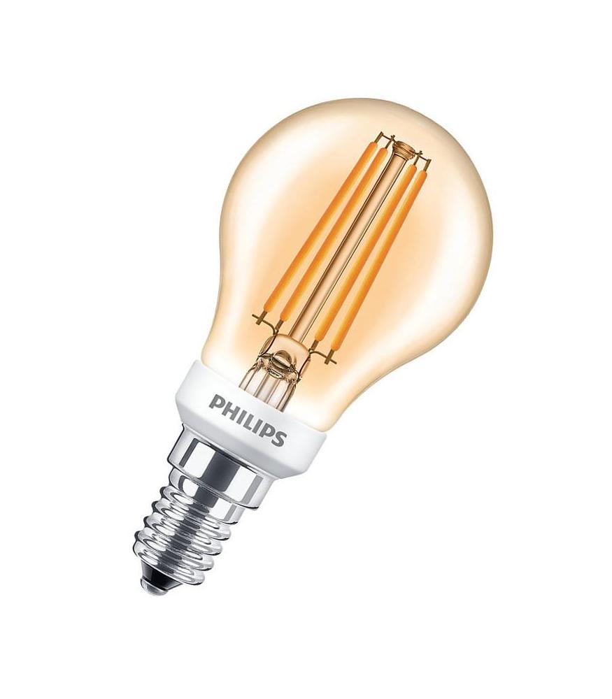 LEDLuster D 5 35W Gold P45 CL E14 Dimm Classic Mini LED Lamp