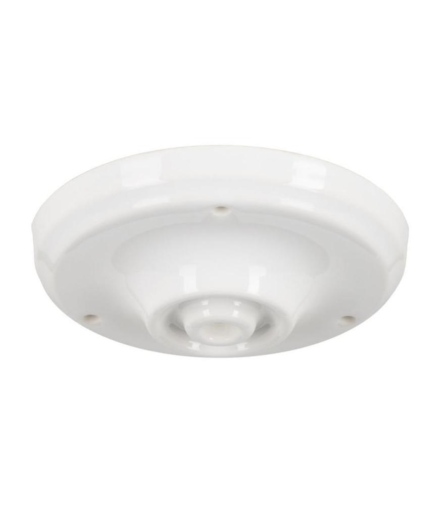 Tazza decorativa da soffitto in porcellana bianca, elevate il vostro ...