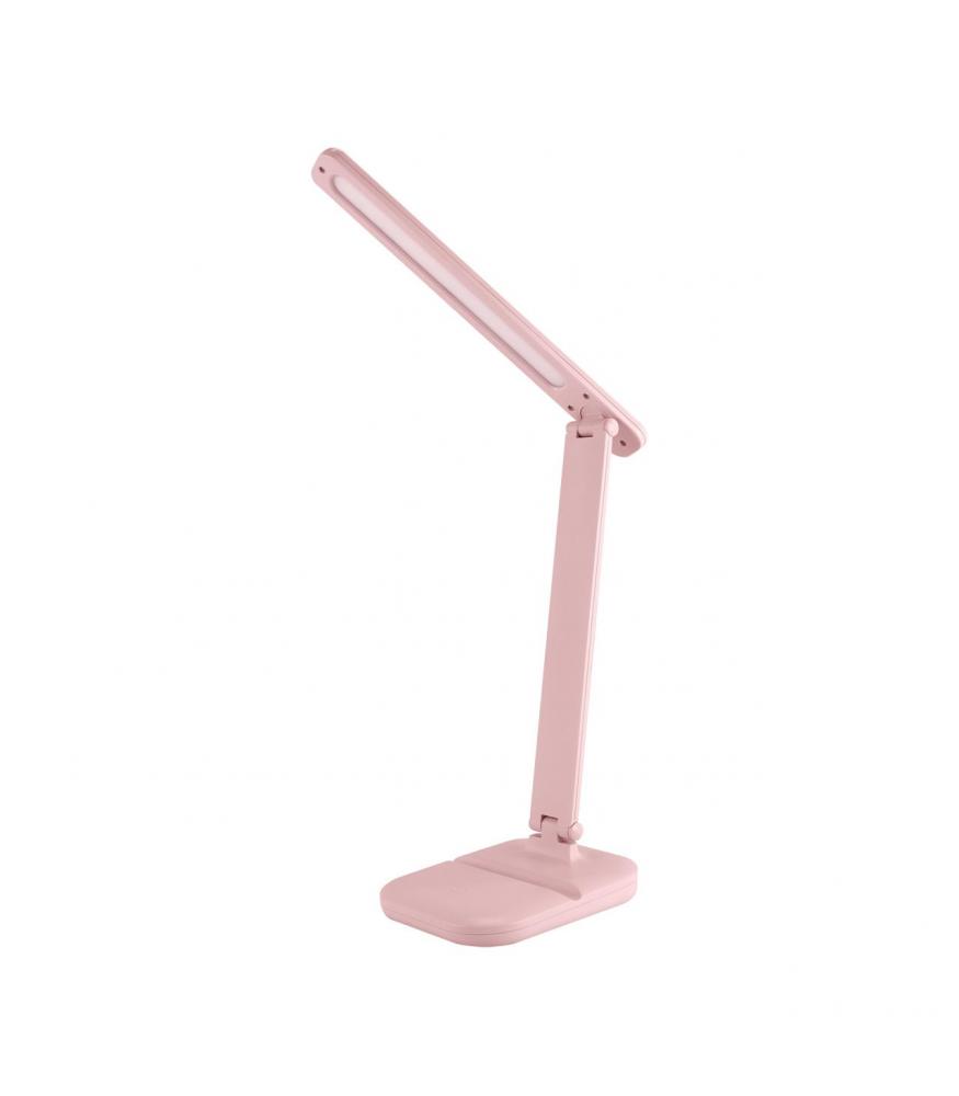 LED Desk Lamp ZET Pink Adjustable Brightness Light Color, Touch Control ...